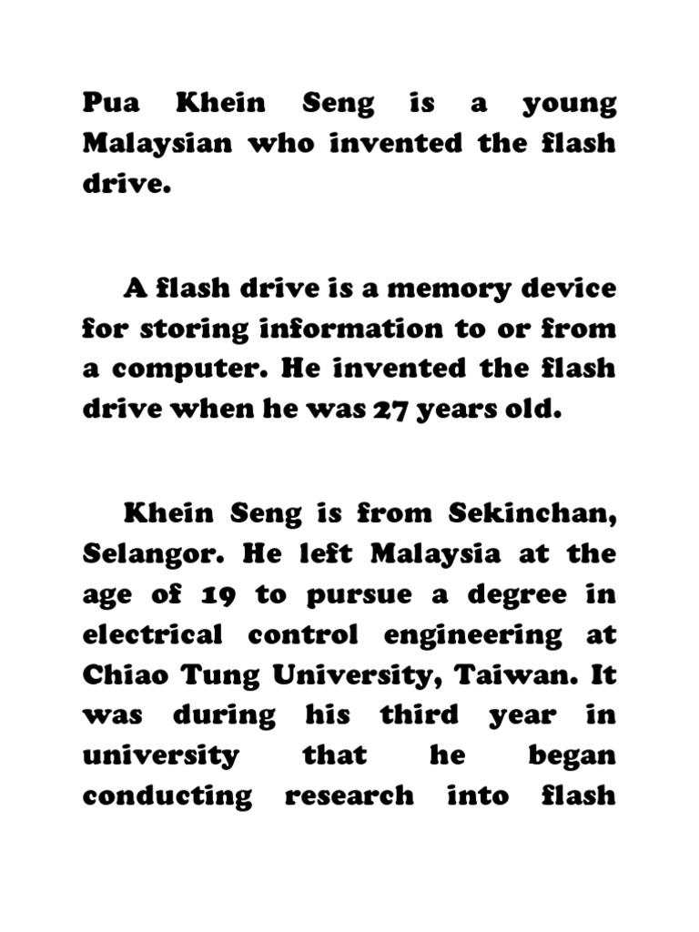 Phua Kin Seng 2018 | PDF