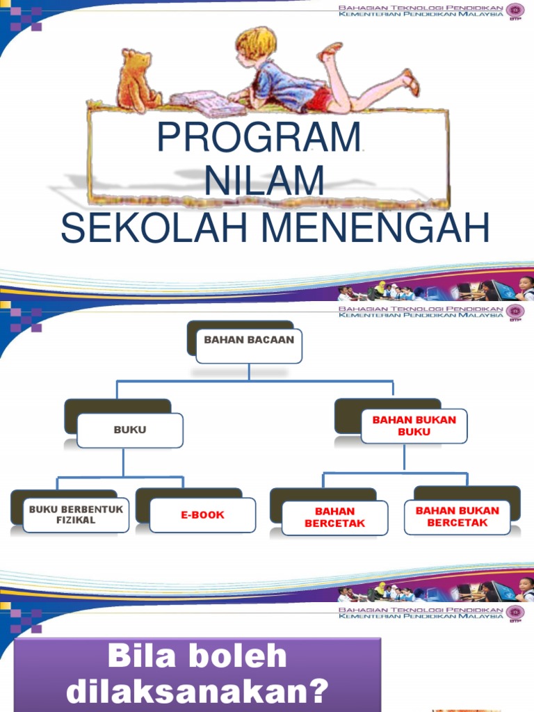 Program NILAM - Sekolah Menengah | PDF