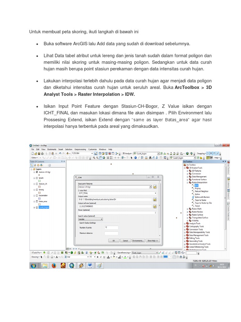 Membuat Kontur | PDF