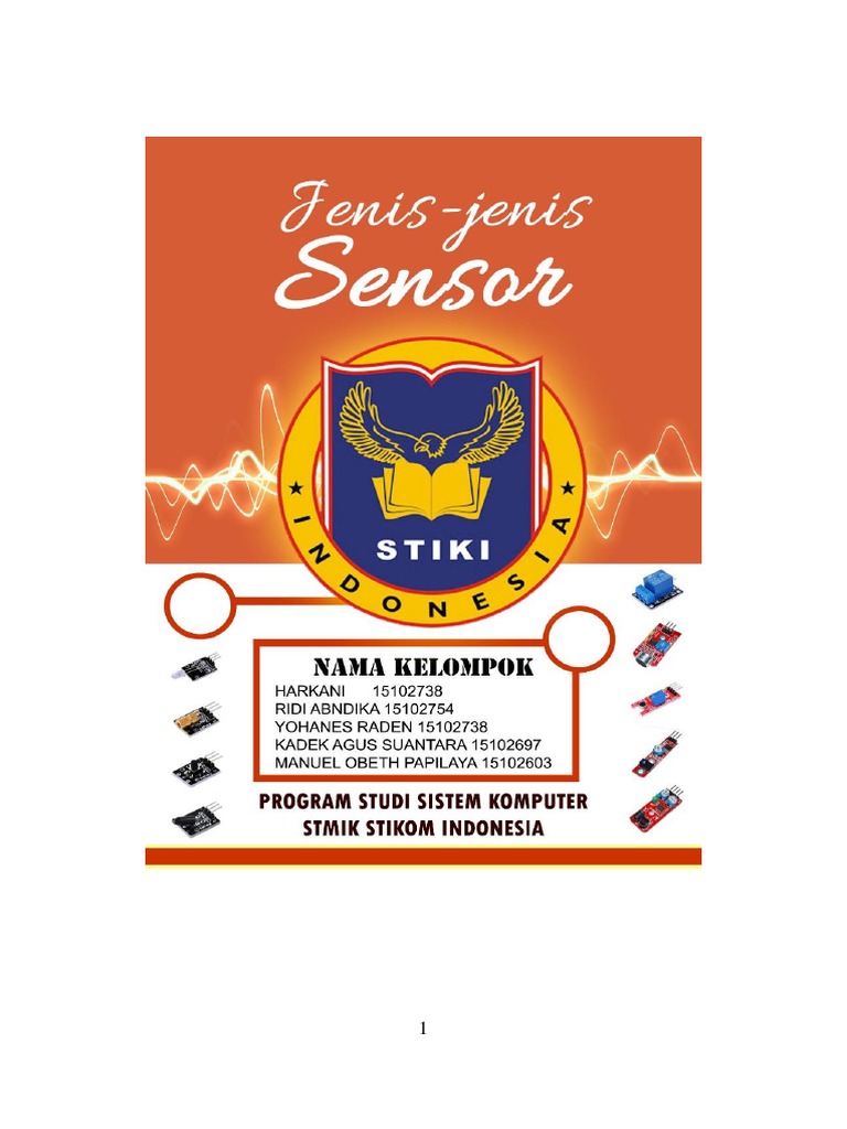 Book Jenis-Jenis Sensor | PDF
