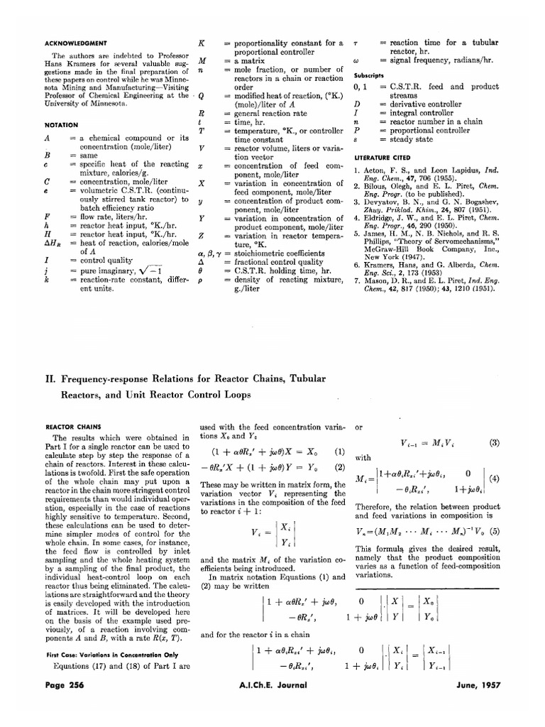 Aiche Paper | PDF | Chemical Reactor | Control Theory
