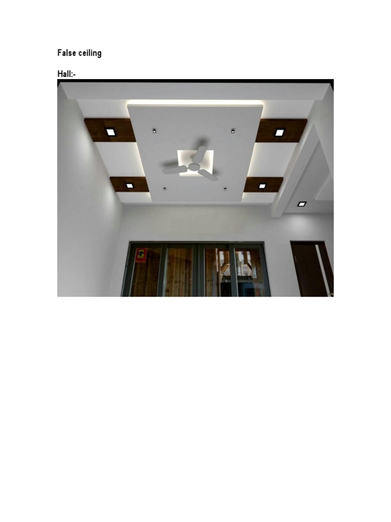 False Ceiling | PDF