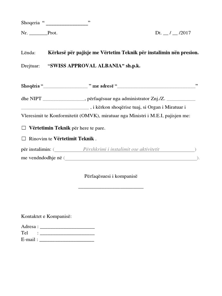 Model Kerkese | PDF