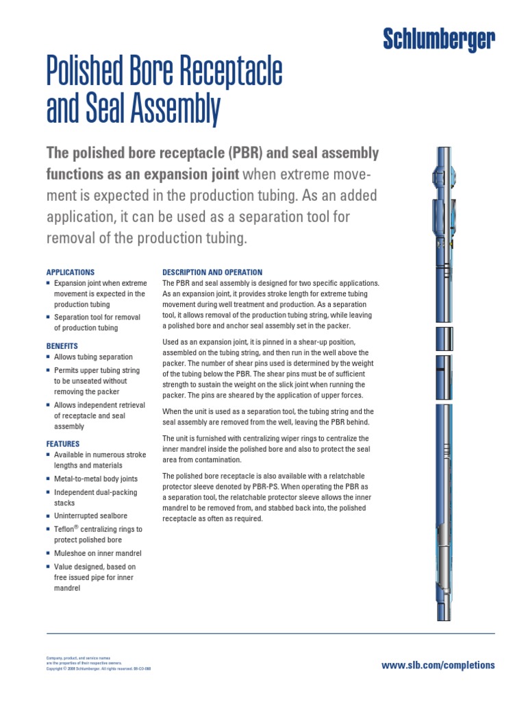 PBR Seal Assembly | PDF