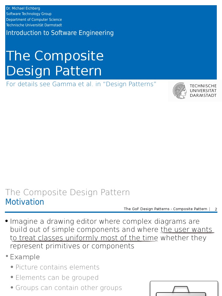 Composite Design Pattern Explained | PDF | Software Design Pattern ...