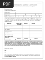 Investment Declaration Form FY 2024-25 | PDF | Renting | Taxes