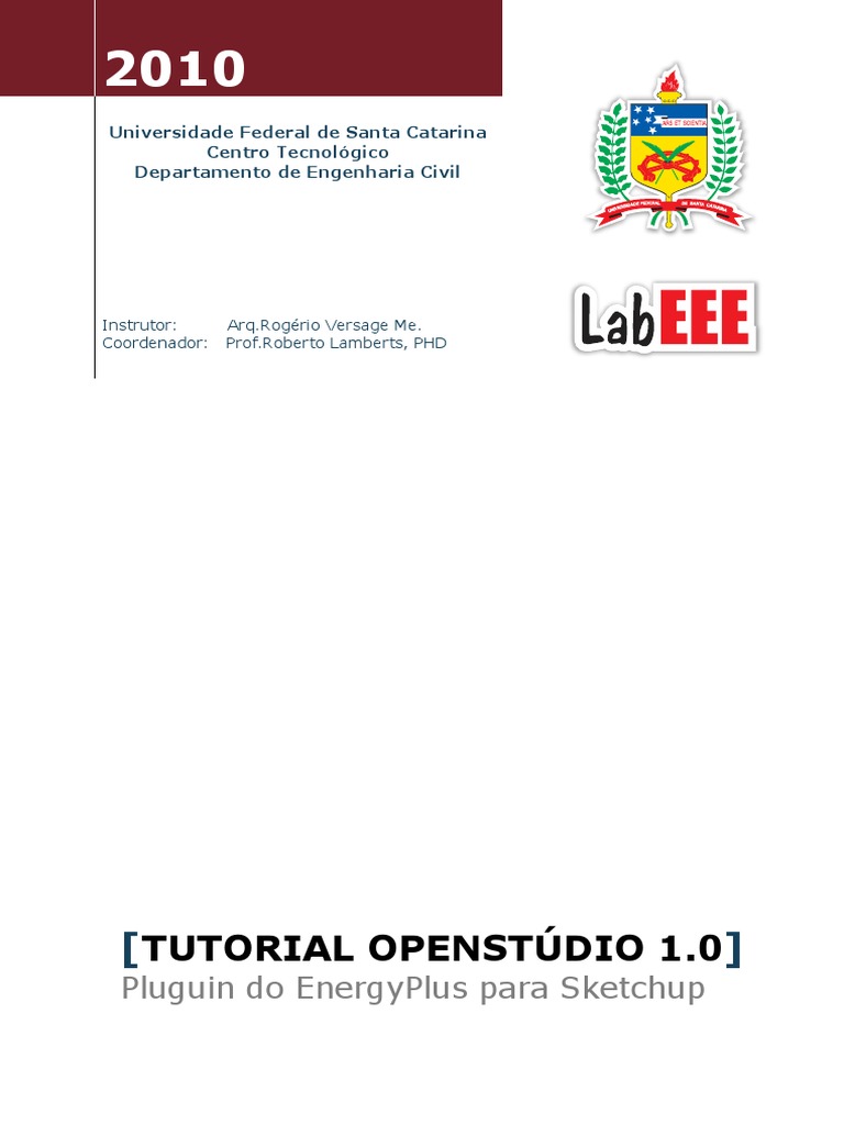 ECV4202 Apostila OpenStudio PDF | PDF | SketchUp | AVAC