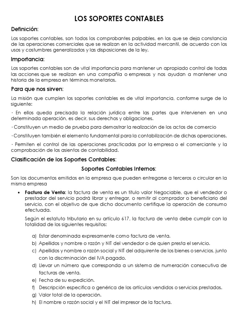 Los Comprobantes Contables | PDF | Cheque | Contabilidad