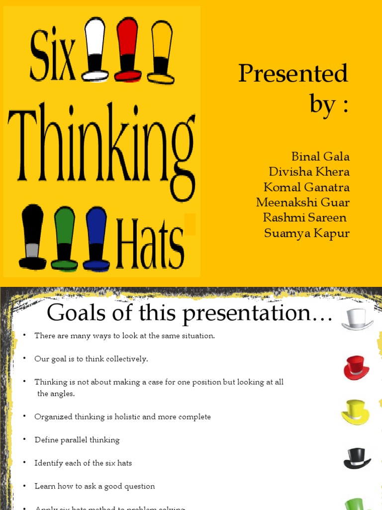 Six Thinking Hats | Intuition | Thought