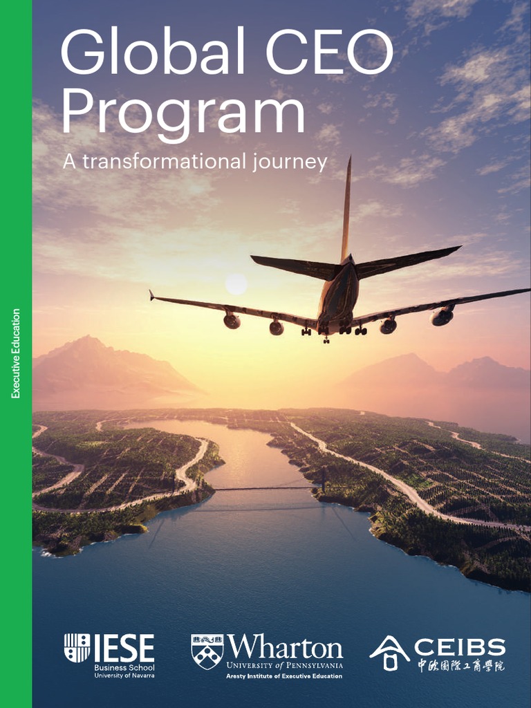 Global Ceo Program Brochure | PDF | Chief Executive Officer | Wharton ...