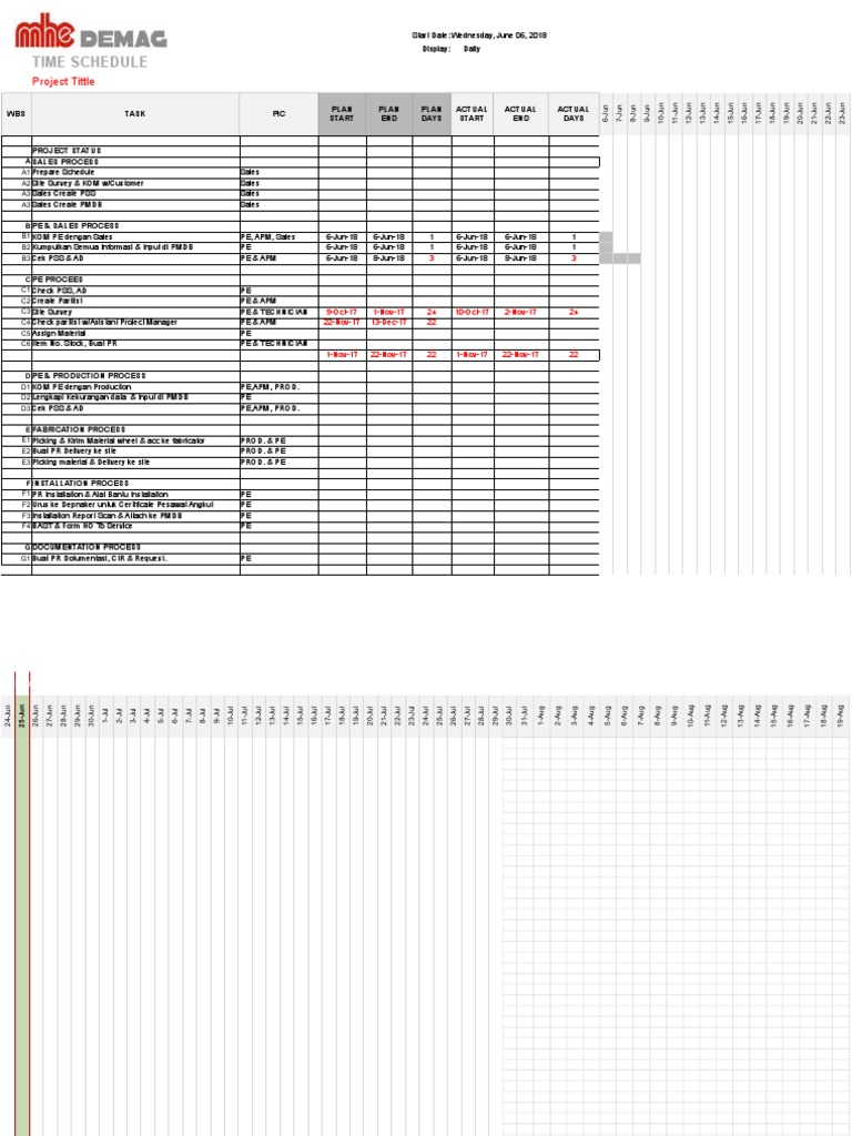 Form Timeline Schedule | PDF | Chess