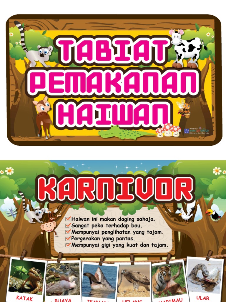 Tabiat Pemakanan Haiwan - 2 | PDF