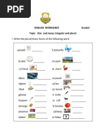 Class 3 Picture Composition Worksheet | PDF