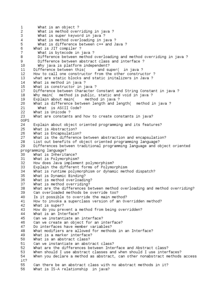 Java Pdf Class Computer Programming Method Computer Programming