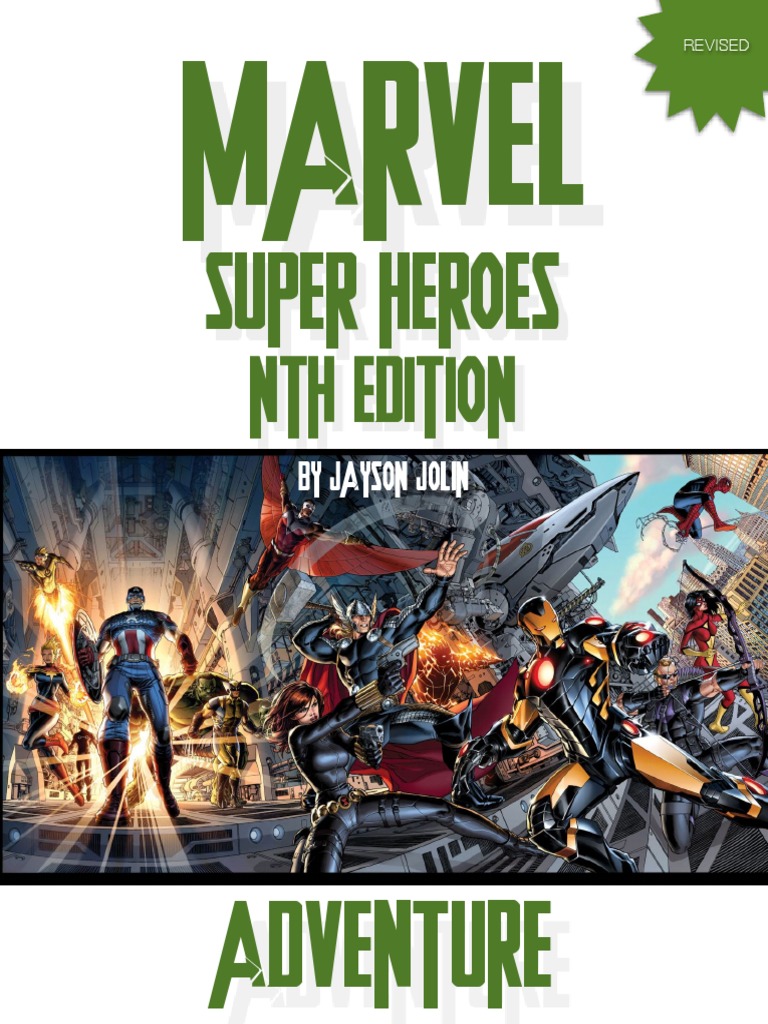 Marvel NTH Adventure Book Revised | PDF | Marvel Comics | Leisure