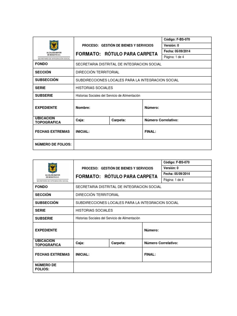 Rotulo Carpeta | PDF | Informática y tecnología de la información