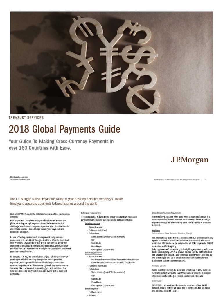Global Payments Guide 2018 | PDF | Written Communication | Financial ...