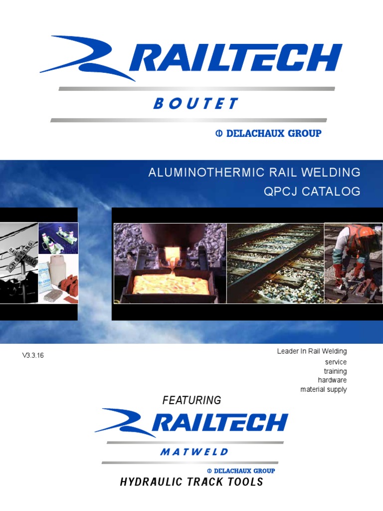 Railtech Catalog 2016 | PDF | Track (Rail Transport) | Welding