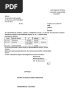 Carta de Confirmación Bancaria | PDF | Crédito (finanzas) | Bancos