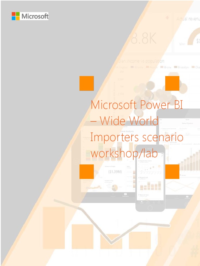 Power BI Workshop Overview | PDF | Microsoft Excel | Tab (Gui)