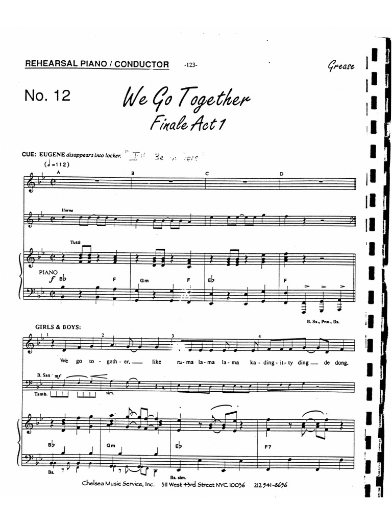 We Go Together | PDF