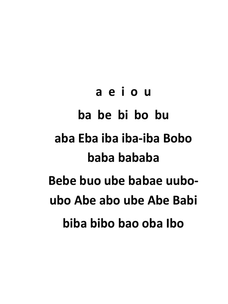 Abakadang Filipino Turingan Technique | PDF