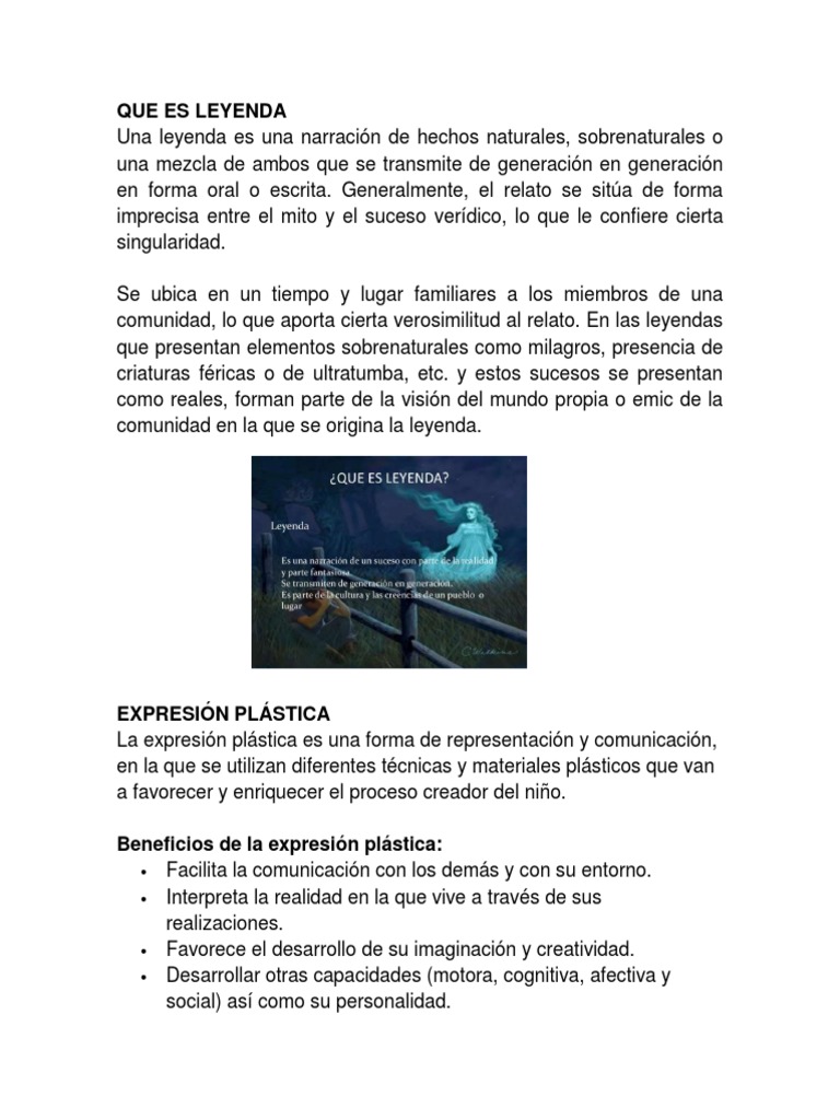 Que Es Leyenda | PDF