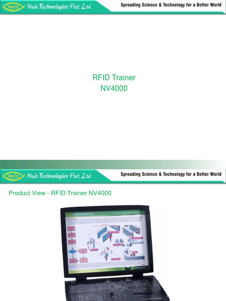 RFID Presentation | PDF | Radio Frequency Identification | Modulation