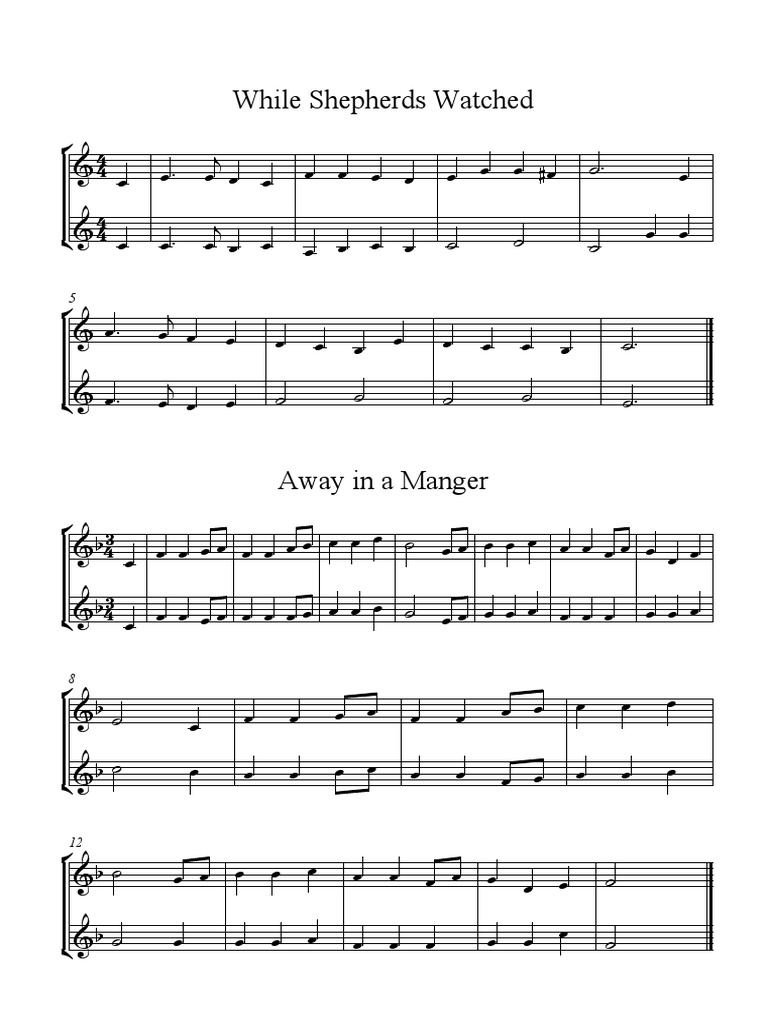 All Trumpet Duets PDF | PDF | Christmas Traditions | Christmas