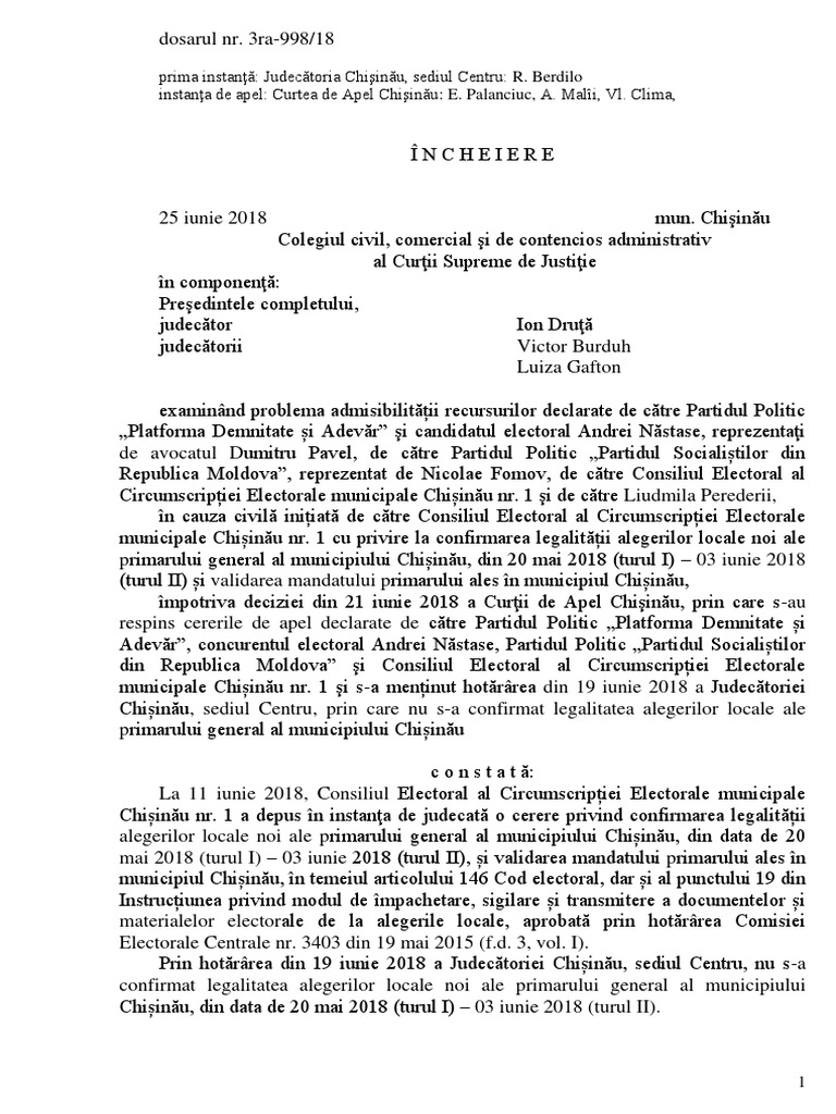 Decizie CSJ | PDF