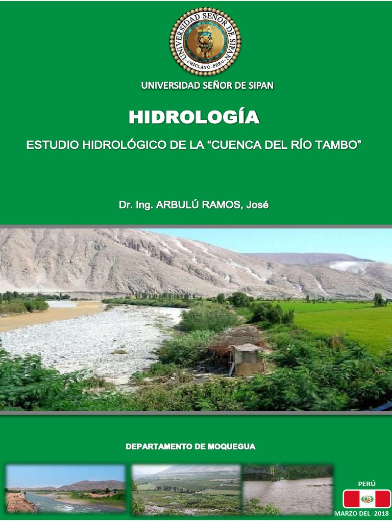 Estudio Hidrografico Cuenca Rio Tambo | PDF | Clima | Cuenca de drenaje