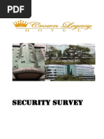 Security Survey Report Format | PDF | Securities | Physical Security