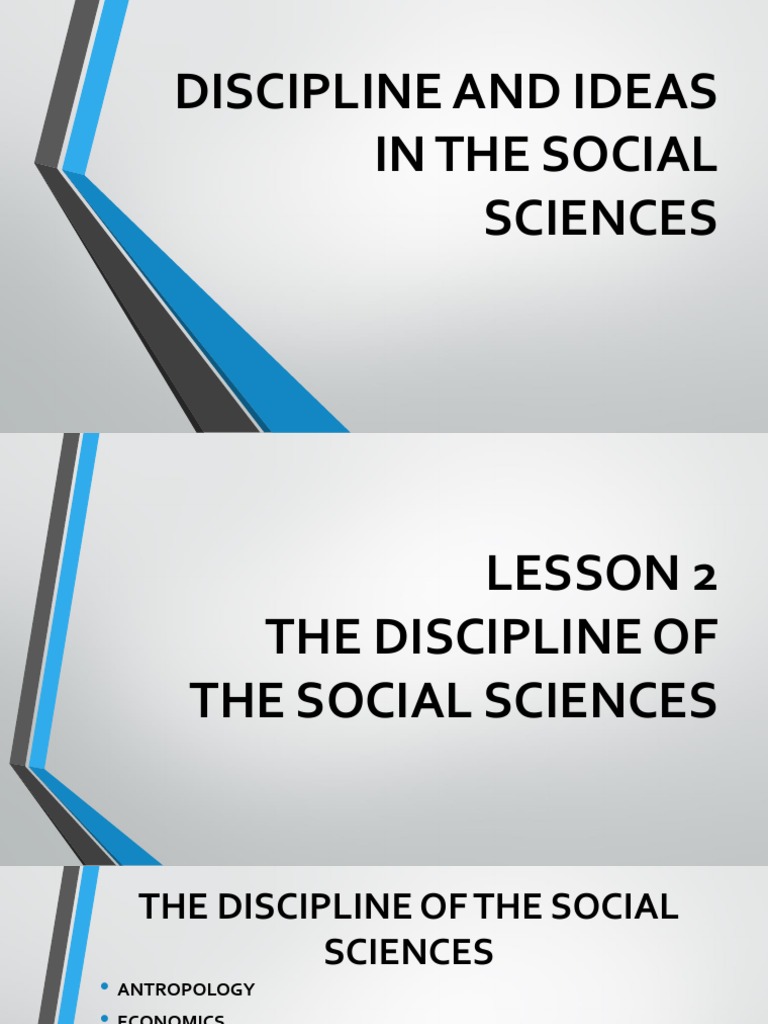 Overview of Social Sciences Disciplines | PDF | Anthropology | Economics