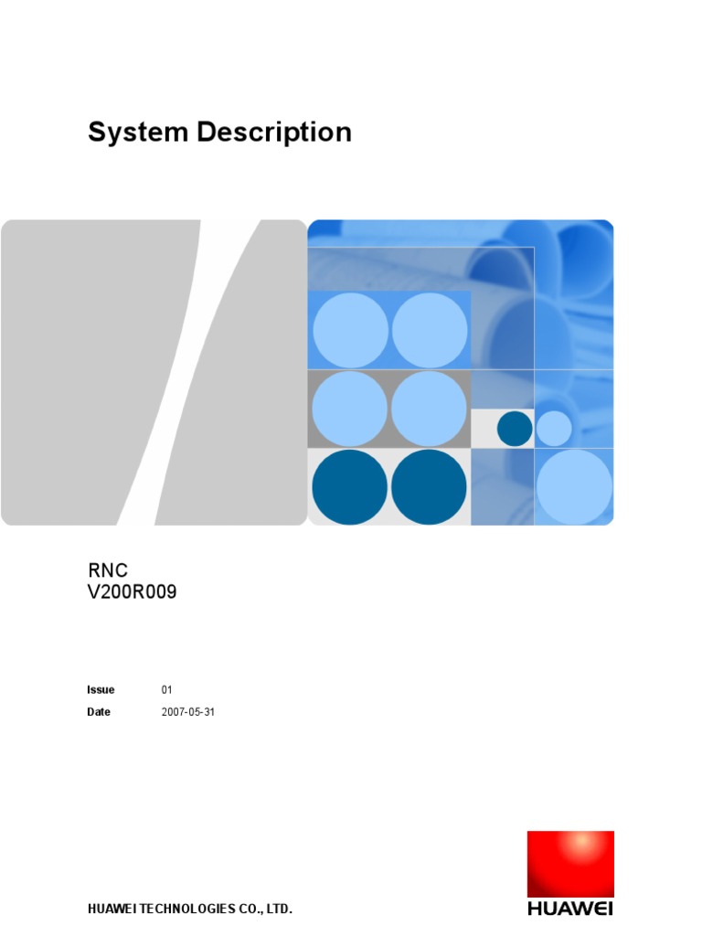 Annex B 821 RNC System Description RevA | PDF