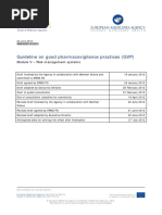 Guideline Good Pharmacovigilance Practices GVP Module Xvi Risk ...