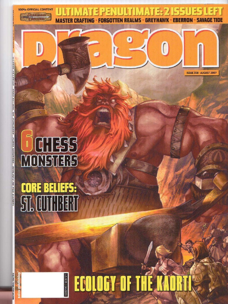 D&D Dragon-Magazine-358 PDF | PDF