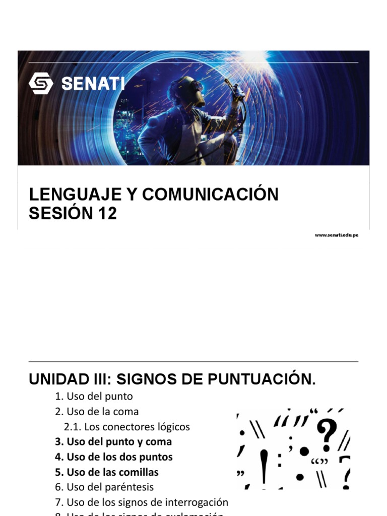 Uso y funciones de los signos de puntuación: punto, coma, punto y coma ...