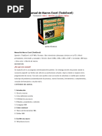 INSTRUCCIONES PARA CREAR PORTADAS EN EXCEL | Hoja de cálculo | Macro ...