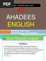40 Short Hadith in English For Recite | PDF | Abrahamic Religions ...
