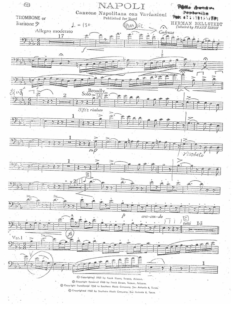 Napoli - Herman Bellstedt PDF | PDF