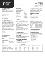 Belzona 1212 Repair Paste Specs | PDF | Density | Pascal (Unit)