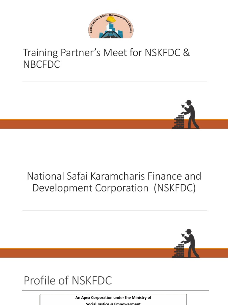 Training Partner's Meet For NSKFDC & NBCFDC | PDF | Business