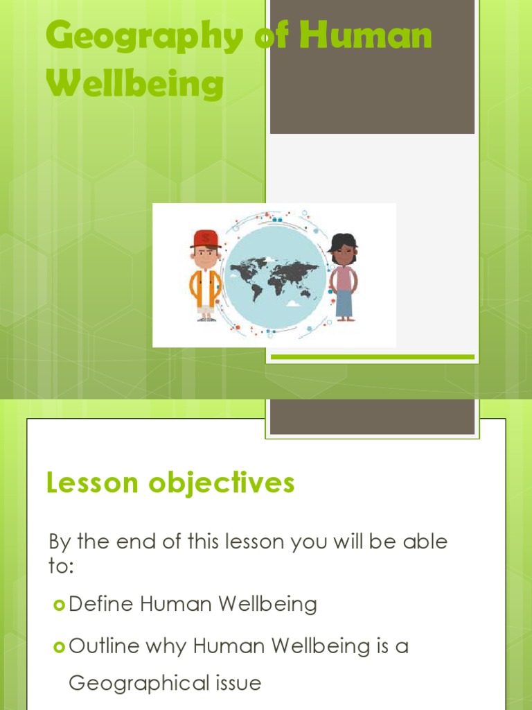 Understanding Human Wellbeing Geography | PDF | Quality Of Life ...