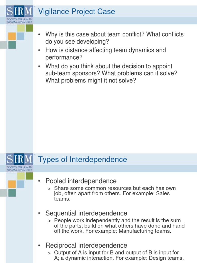Vigilance Project Slides Final | PDF | Interdependence | Negotiation