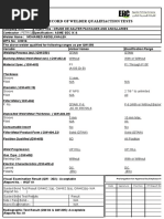 PQR Editable Sample | PDF | Welding | Construction