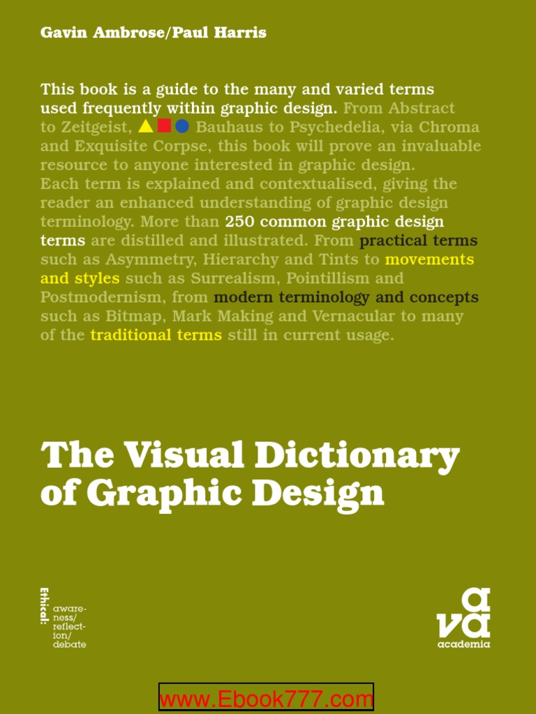 The Visual Dictionary of Graphic Design | Download Free PDF | Typefaces ...