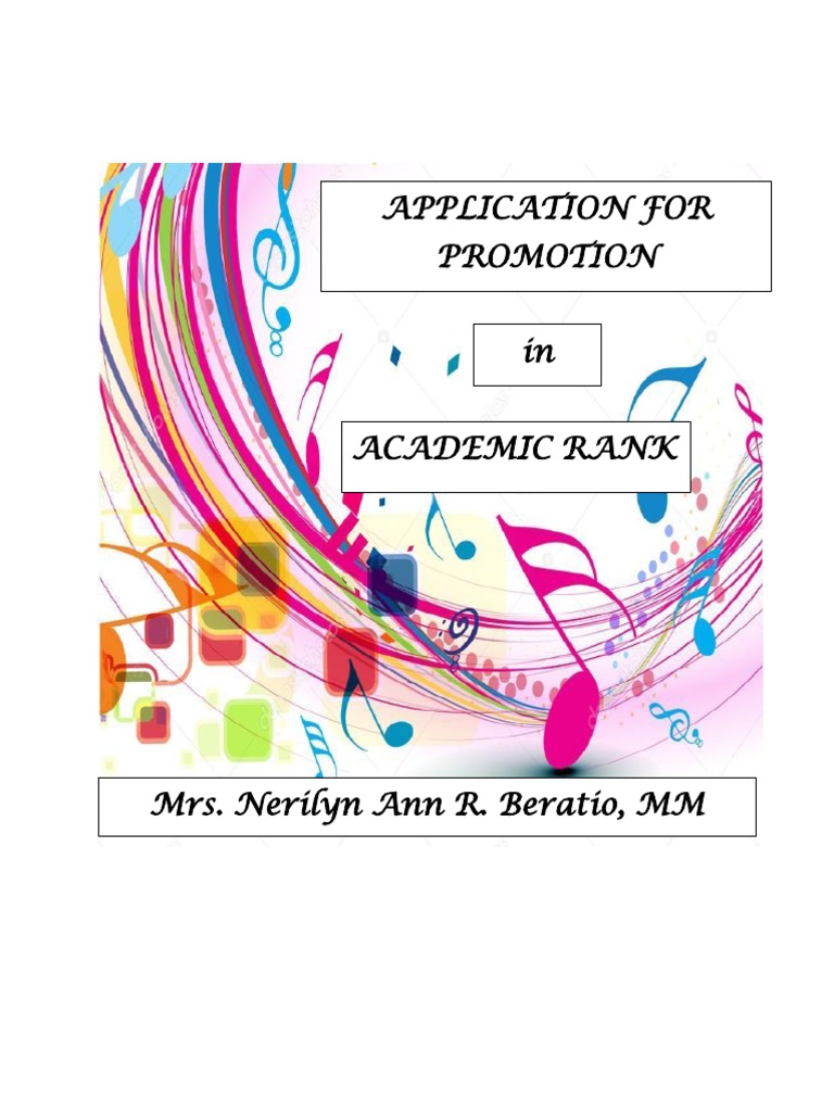Template For Academic Ranking | PDF