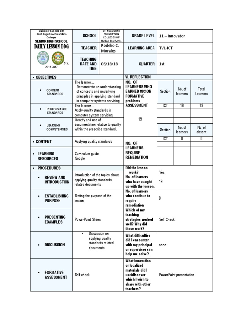 G11-CSS June 18 | PDF | Educational Technology | Teachers