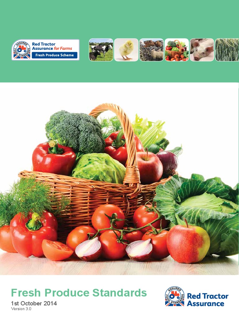 Fresh Produce Scheme Standards | PDF | Waste Management | Waste