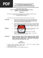 Template - FORM PENDAFTARAN DAN SURAT PERNYATAAN CALON KETUA RT | PDF